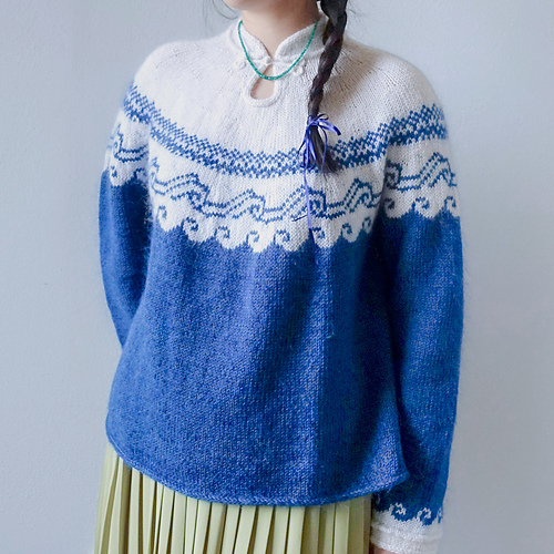 Ravelry: Ceramic Sweater pattern by Studio VivAlbicocca