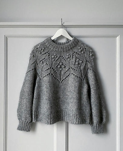 Magnolia Bloom finished! : r/knitting