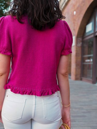 Ravelry: Knit Knot Blouse pattern by Camille K