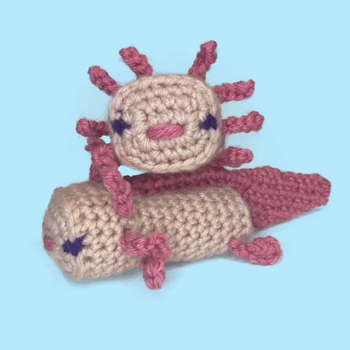 Ravelry: Minecraft Axolotl pattern by Camp Crochet