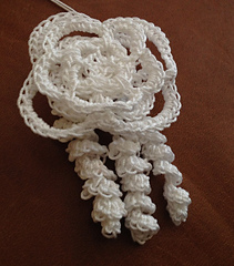 Ravelry: Layered Flower applique with optional spirals pattern by ...