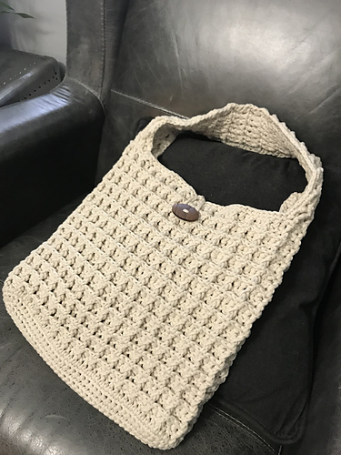 Ravelry: Tote Bag Waffle pattern by Candace's Closet