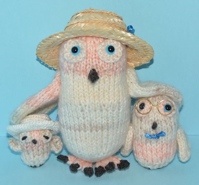 Ravelry: Owl Family! pattern by Candice Le Grange