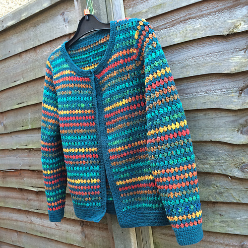 Ravelry: Jessica Vintage Cluster Cardigan pattern by Catherine Waterfield