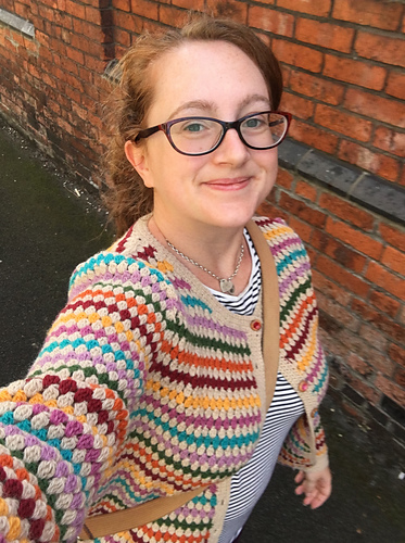 Ravelry: Jessica Vintage Cluster Cardigan pattern by Catherine Waterfield
