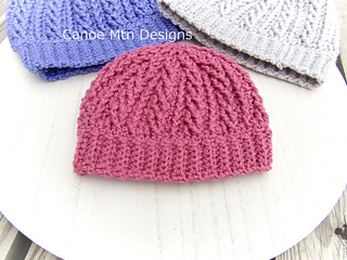 Ravelry: Candlewick Cable Beanie pattern by Canoe Mtn Designs