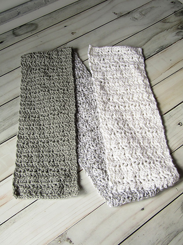 Ravelry: 2 Color 2 Strand Scarf pattern by Canoe Mtn Designs