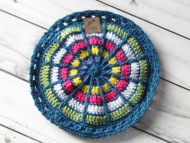 Ravelry: Very Stripey Hot Pad pattern by Canoe Mtn Designs