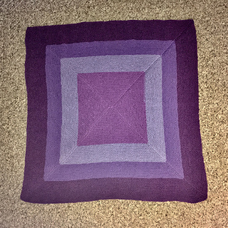 Ravelry: CapacKathy's Square Baby Blanket