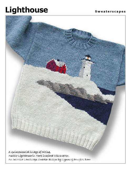Ravelry: Lighthouse Sweater pattern by Lynne and Douglas Barr