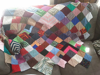 Ravelry: MistressKnits' Sock Yarn Blanket