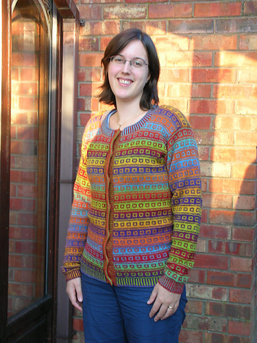 Ravelry: Kauni Rainbow Cardigan pattern by Ruth Sorensen
