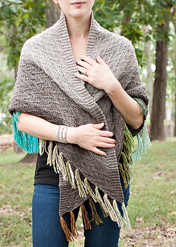 Ravelry: Western Auto Shawl pattern by Carina Spencer