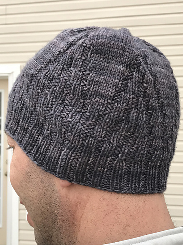 Ravelry: Tall Chevron Hat pattern by Becca Hulme Designs