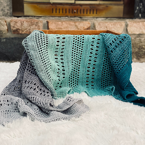 Ravelry: Caspian Wrap pattern by Carlie Liedtke
