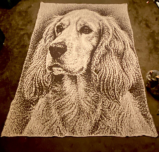 Ravelry: Overlay Mosaic "COCKER SPANIEL" pattern by Carmen Hernández ...