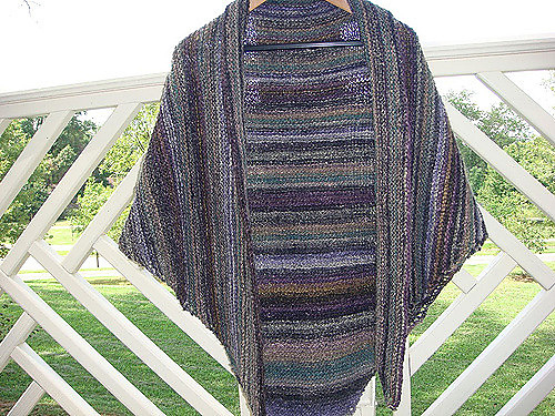 Ravelry: Simplest Shawl in Garter Stitch pattern by Alli Michaels