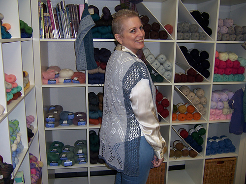 Ravelry: That's X-cellent Vest pattern by Carol Nina Knits
