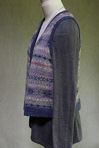 Ravelry: Nancy's Fair Isle Vest pattern by Carol Sunday
