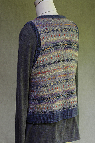Ravelry: Nancy's Fair Isle Vest pattern by Carol Sunday