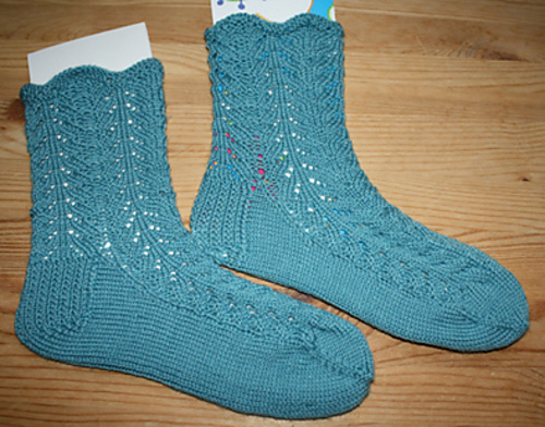 Ravelry: ice cream cone socks pattern by Veronik Avery