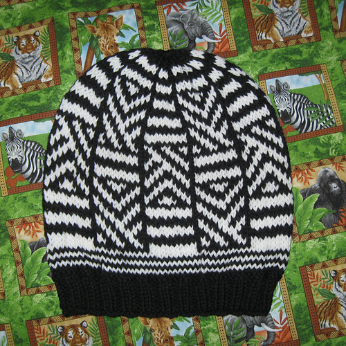 Ravelry: Ndebele House Hat pattern by Lisa McFetridge
