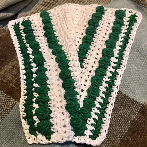 Ravelry: Holiday Bobble Dishcloth pattern by Pam Carr