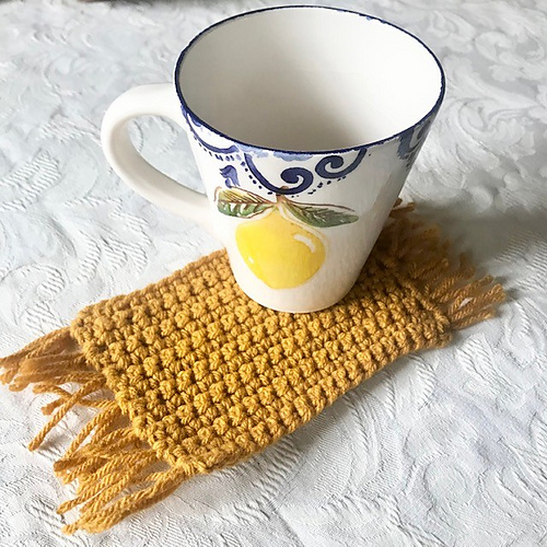 Ravelry: Super Simple Mug Rug pattern by Pam Carr