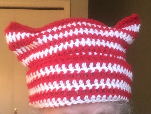 Ravelry: Simple Striped Cat Hat pattern by Pam Carr