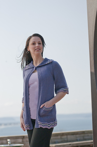 Ravelry: Contemporary Jacket pattern by Melissa Leapman