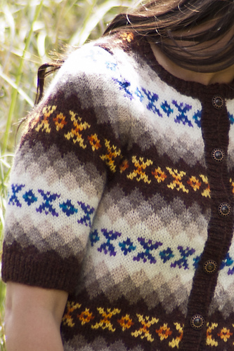 Ravelry: Women’s Retro Fair Isle Cardigan pattern by Melissa Leapman