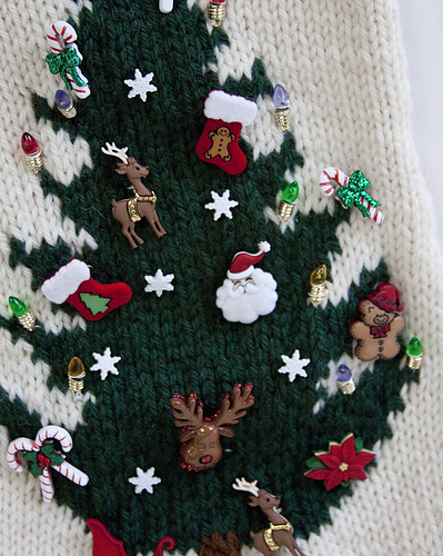 Ravelry: O Christmas Tree Stocking pattern by Susie Bonell