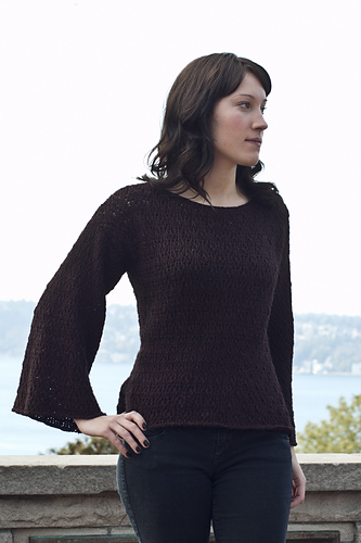 Ravelry: Espresso Pullover pattern by Jamie Besel