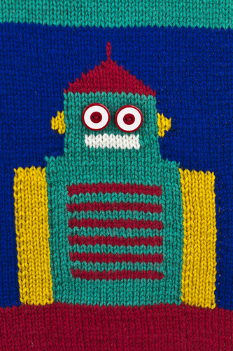 Ravelry: Robot Blanket pattern by Amy Bahrt