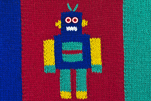 Ravelry: Robot Blanket pattern by Amy Bahrt