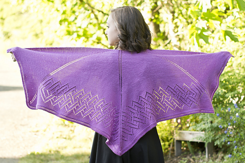 Ravelry: High Point Hug Shawl pattern by Shannon Thomas