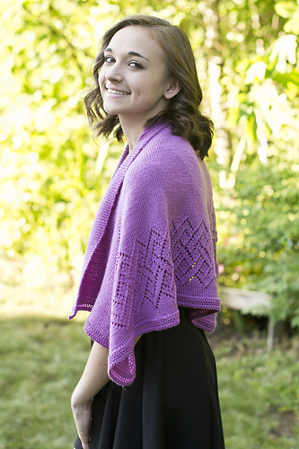 Ravelry: High Point Hug Shawl pattern by Shannon Thomas