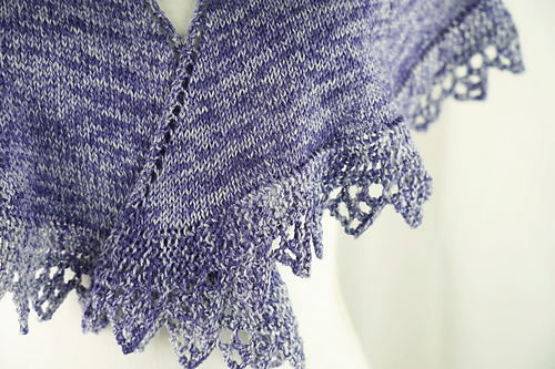 Ravelry: Top Down Crescent Shawl pattern by Shannon Dunbabin