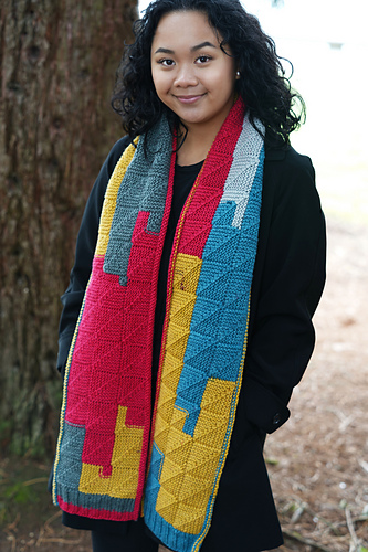 Ravelry: Modular Scarf pattern by Linda Medina