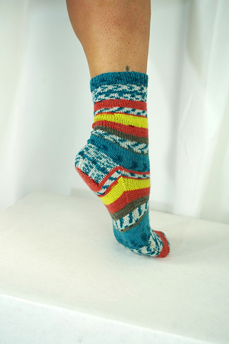 Ravelry: Simple Printed Socks pattern by Cascade Yarns® Design Team