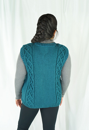 Ravelry: Parker Vest pattern by Melissa Leapman