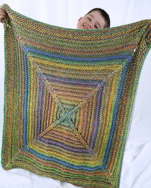 Ravelry: Square Baby Blanket pattern by Cascade Yarns® Design Team