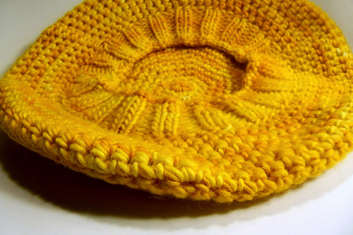 Ravelry: "Dessa": a knit/crochet hat pattern by Cassandra Leach