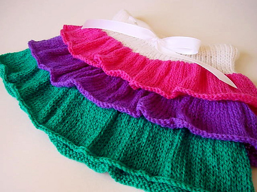Ravelry: The Ruffle Skirt pattern by Claire Gentry