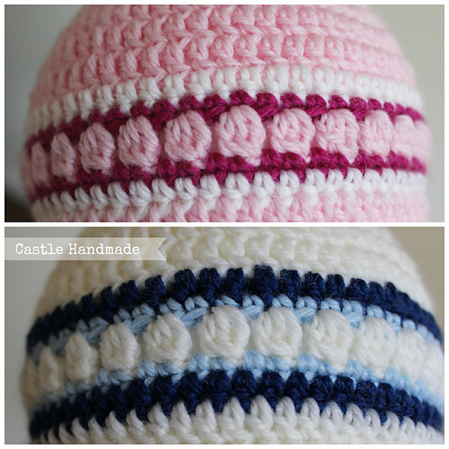 Ravelry: Snowdrops Beanie pattern by Elizabeth Castle