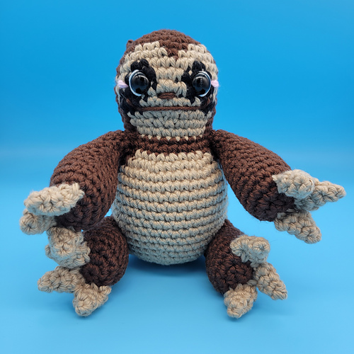 Ravelry: Sylvia the Posable Sloth Amigurumi pattern by Sarah Talmage