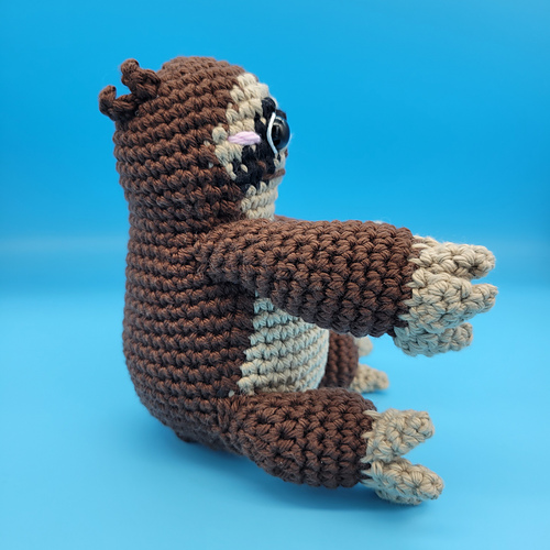 Ravelry: Sylvia the Posable Sloth Amigurumi pattern by Sarah Talmage