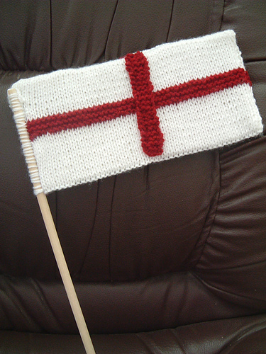 Ravelry: England Flag pattern by Alison Murray