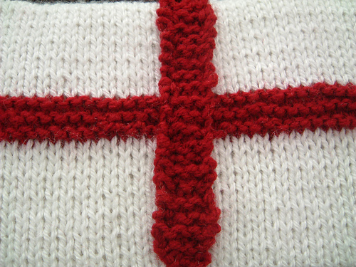 Ravelry: England Flag pattern by Alison Murray