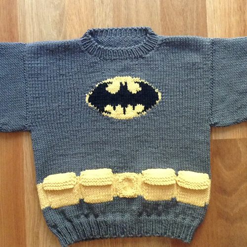 Ravelry: Mini Batman Logo Chart pattern by Elizabeth Thomas